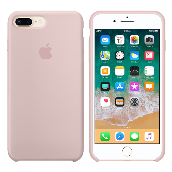 Apple iPhone 8Plus 7Plus Silicone Case Pink Sand MQH22ZM-A