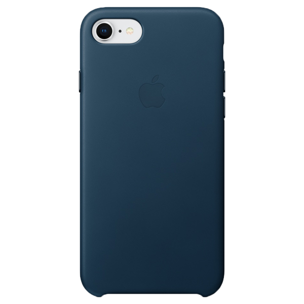 Apple iPhone 8 - 7 Leather Case - Cosmos Blue MQHF2ZM-A