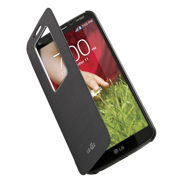 LG husa Quick Window G2 neagra