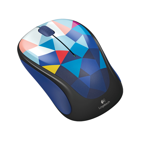 Logitech M238 Mouse - Blue Facets 910-004479