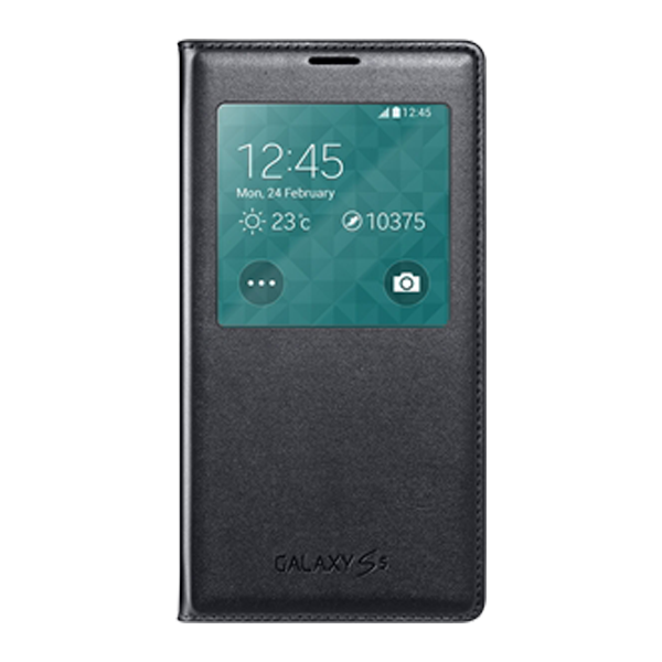 Samsung coperta s-view S5 negru EF-CG900BBEGWW