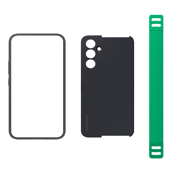 Samsung A54 haze grip case black EF-XA546CBEGWW