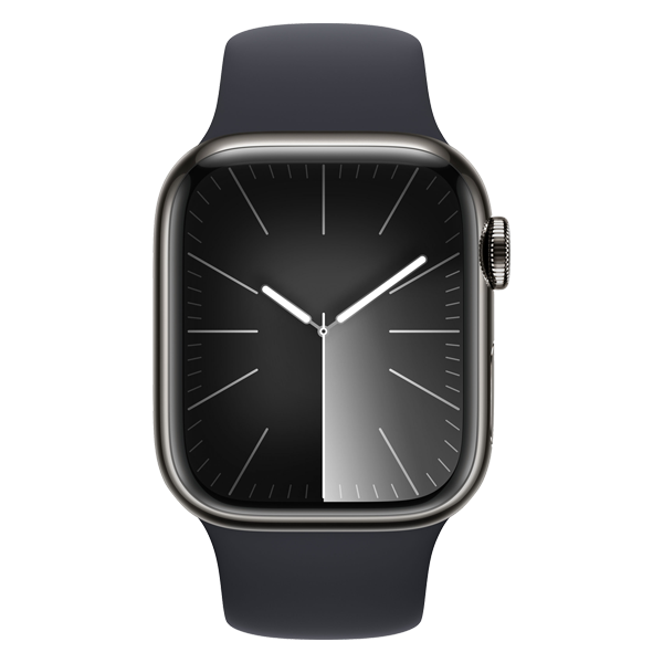 Apple Watch S9 Cellular 45mm Graphite Steel Midnight SportSM