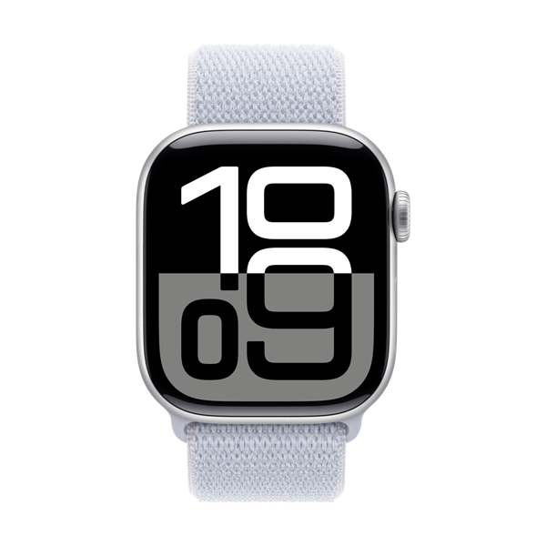 Apple Watch 10 GPS 46mm Silver Alu w Blue Cloud Loop MWWN3QC